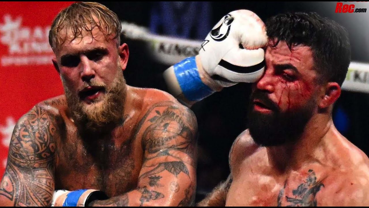 Jake Paul Registers Sixth Round TKO Victory Over Mike Perry in ...