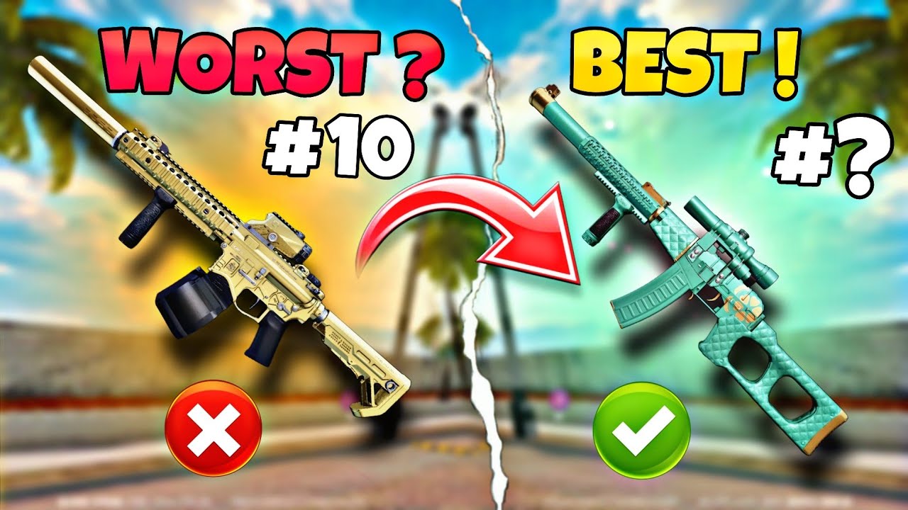 Ranking BloodStrike Weapons (Best ️ to Worst! ️) - Part 1 - YouTube