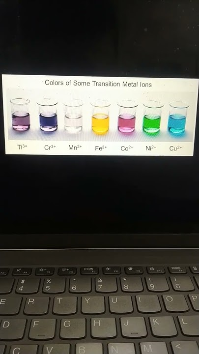 Transition metal colours - YouTube