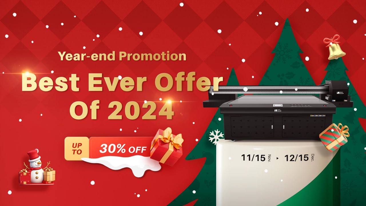 SinoColor Year-end Big Promotion For UV Printer/ DTF Printer/ Eco ...