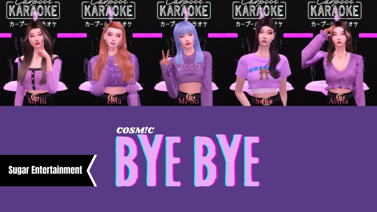 [ COSM!C ] 'BYE BYE' Lyric Video - YouTube