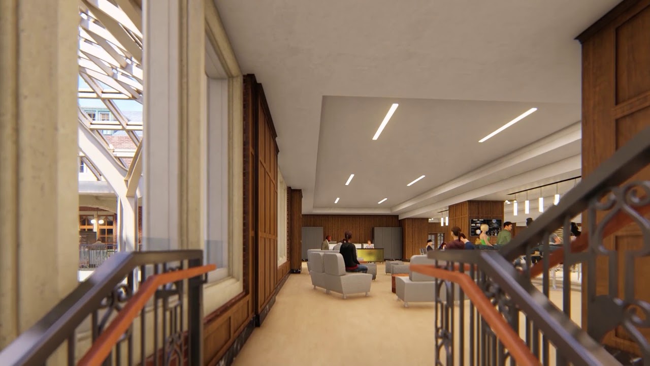 The Michigan Union, 2020: A 3-D Virtual Tour - YouTube