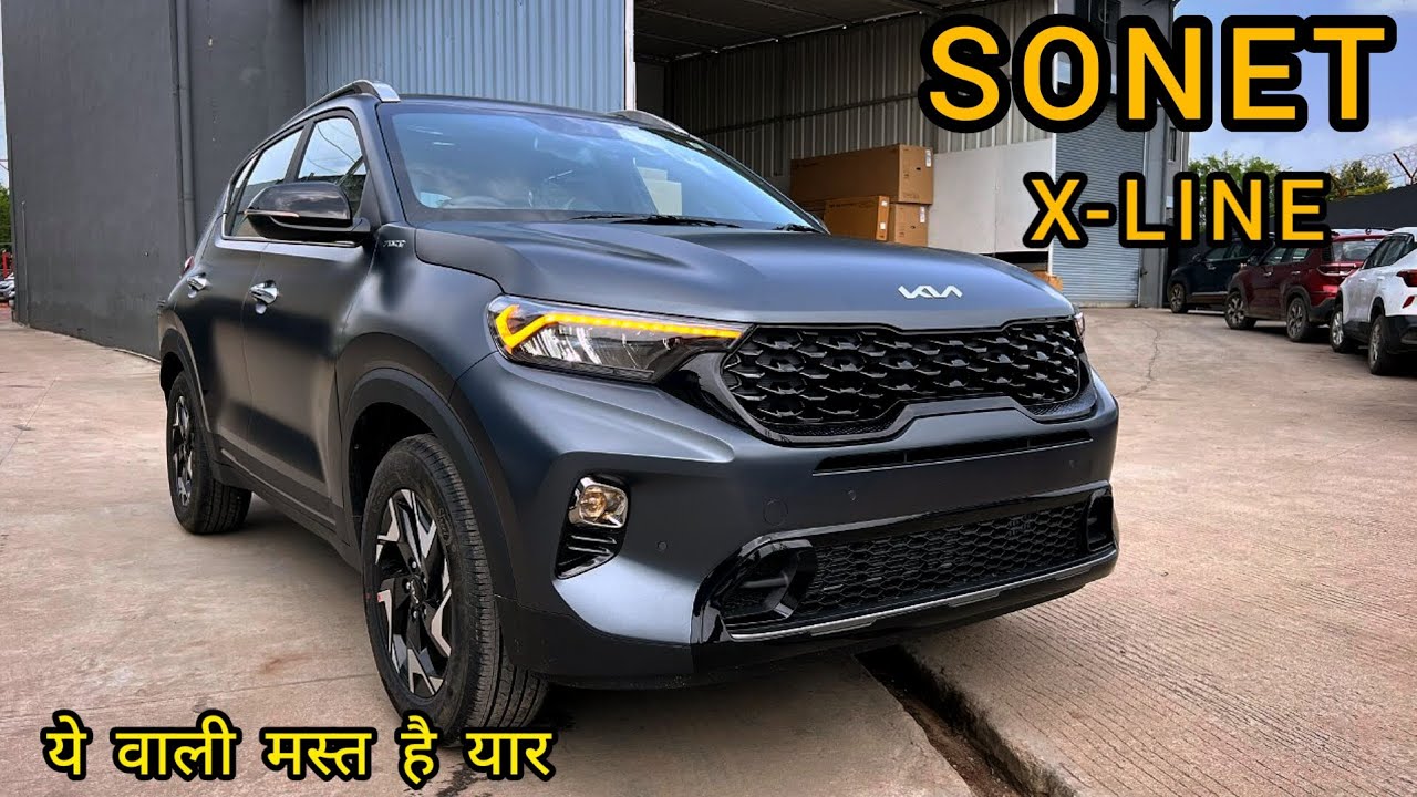 Kia Sonet X-Line / Features Loaded Sonet - YouTube