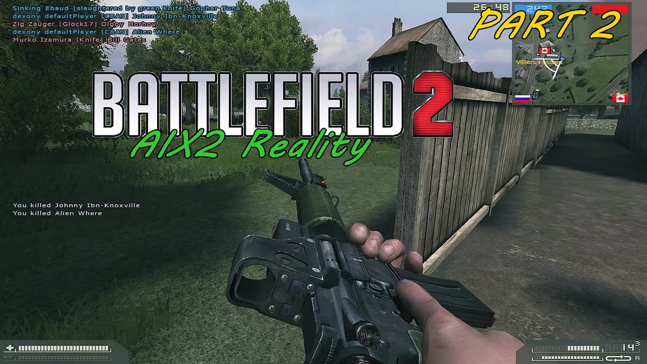 Battlefield 2 Mod - AIX2 Reality :Gameplay PC #2 - YouTube