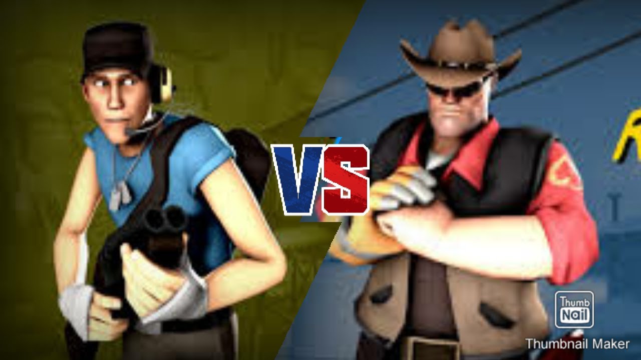 Epic Scout VS taming Engineer and Rabid Heavy(Team Fortress 2) - YouTube