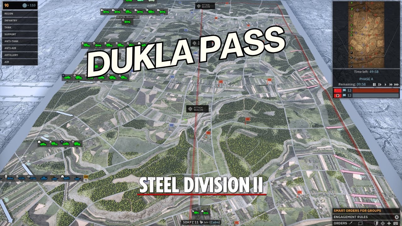 Steel Division 2 | New Map Dukla Pass PREVIEW - YouTube