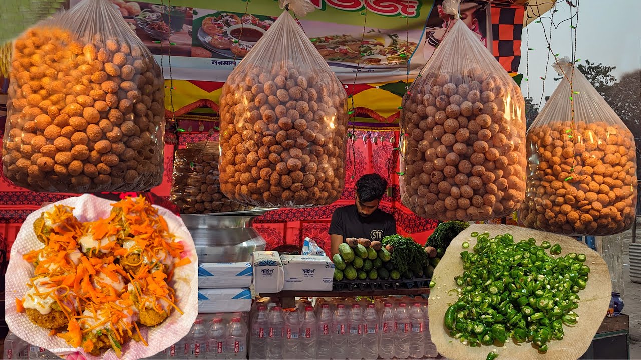 Bengali Street Food - KING of FUCHKA | Eating Panipuri/Fuchka/Golgappa ...