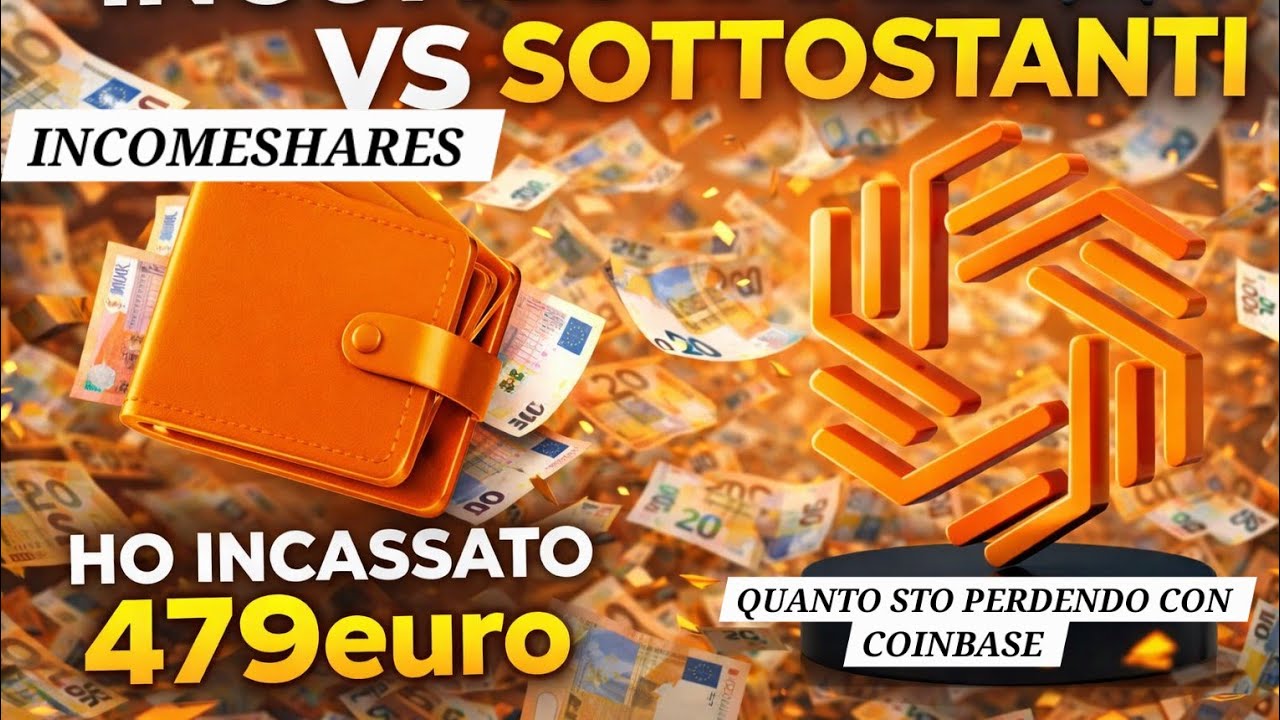 🤑INCOMESHARES: 479 EURO AL MESE📉📈TUTTE LE MIE POSIZIONI 🔥 - YouTube