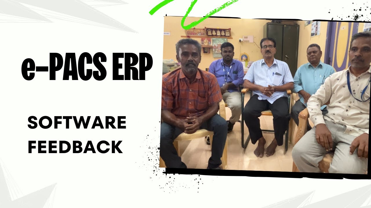 ePACS ERP | Feedback | Tamil - YouTube