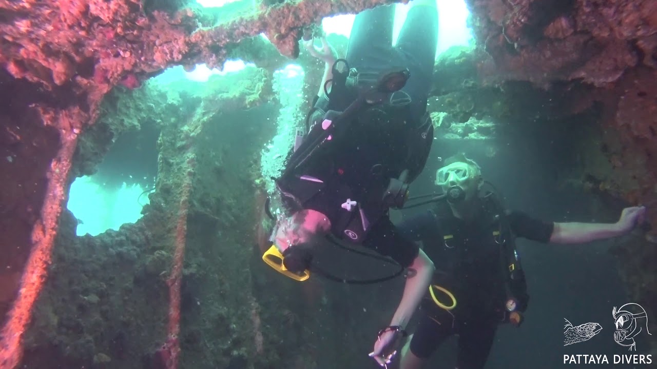 Hardeep Wreck at Samaesan Archipelago | Diving in Pattaya, Thailand ...