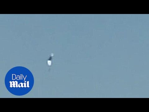 Startling moment UFO resembling Silver Surfer appears in sky - Daily ...