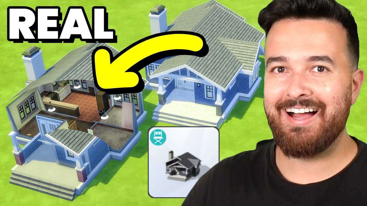 I built a ** DEBUG ** house in The Sims 4 - YouTube