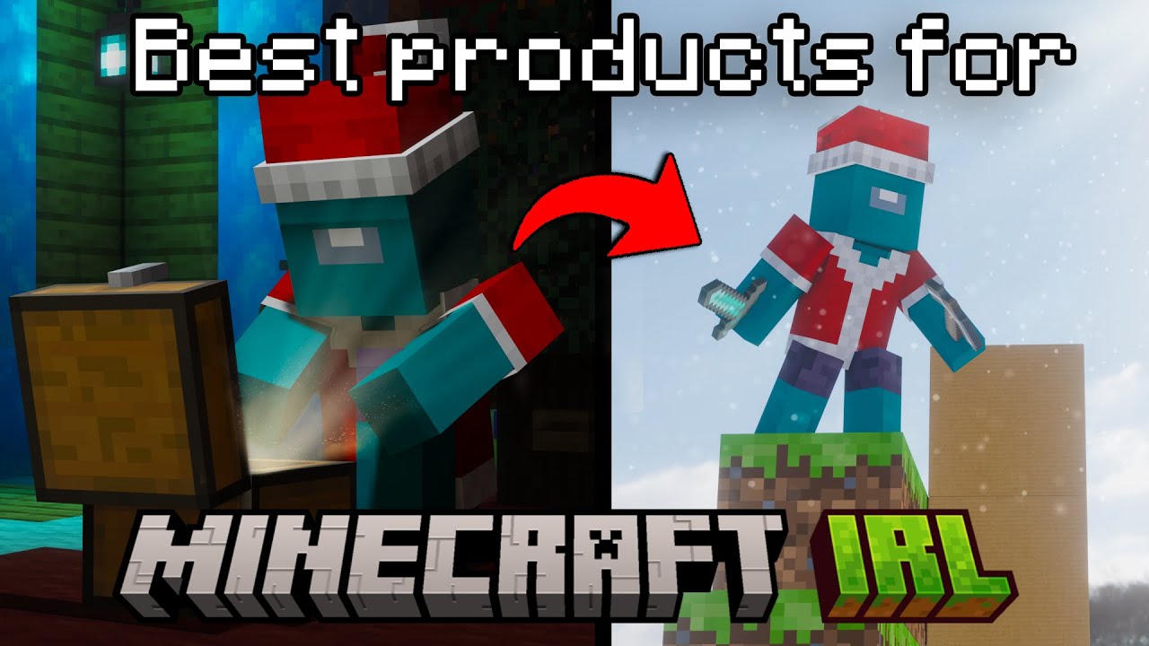 Every Minecraft Prop & Toy you need for Christmas to play Minecraft In ...