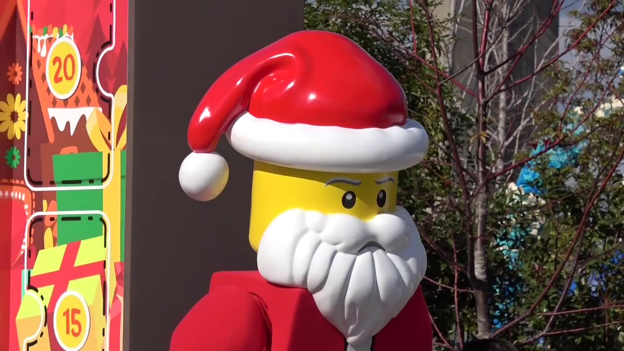 LEGOLAND santa Character Greeting 11/23 11:00 - YouTube