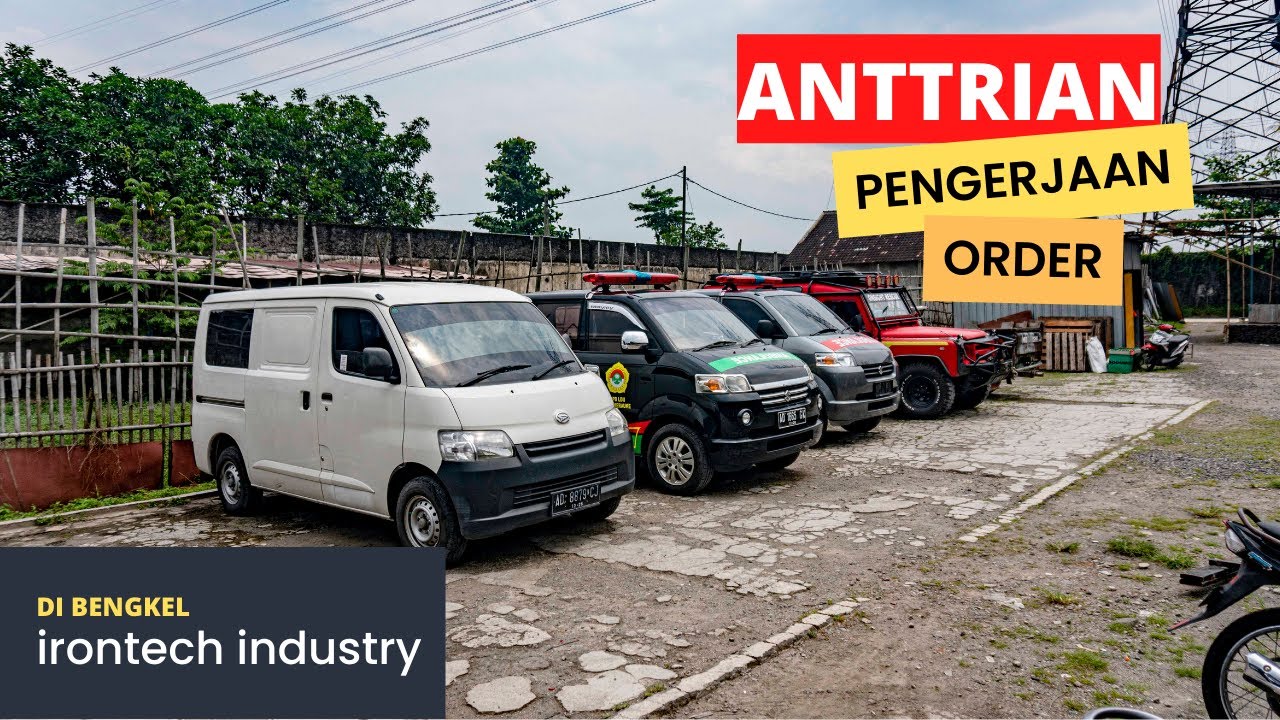 Antrian Pengerjaan order Irontech Industry - YouTube