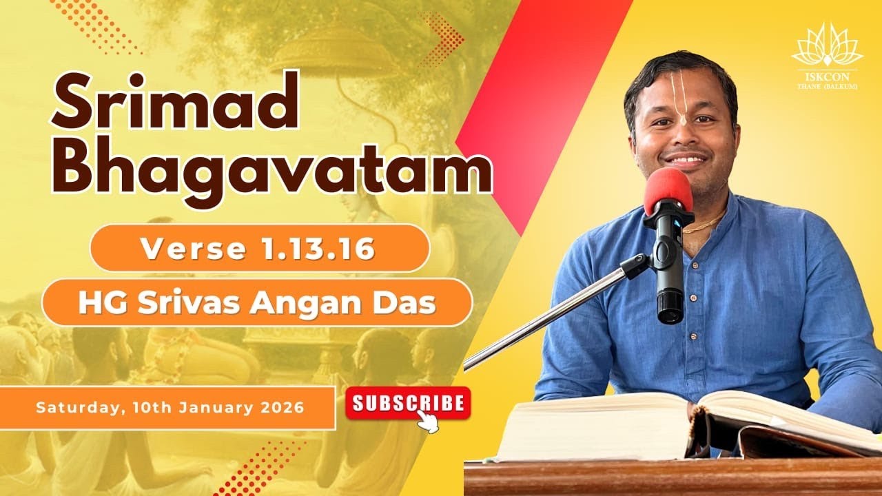 SB 1.13.16 | HG Srivas Angan Das - YouTube