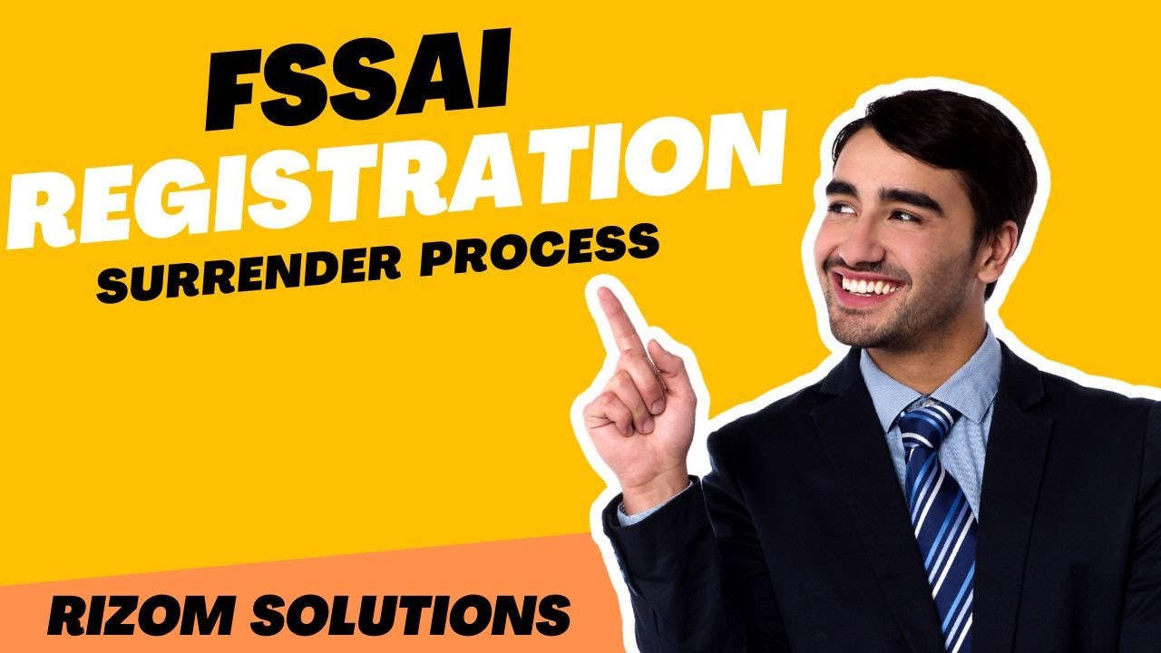 FSSAI License/Registration Surrender Process in Hindi I Food License Cancel Process Steps at ...