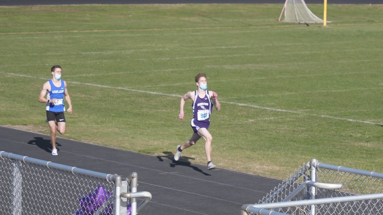 600M Men's Winter Track Fall2 Ashland @ Norton Lancers 4/6/2021 - YouTube