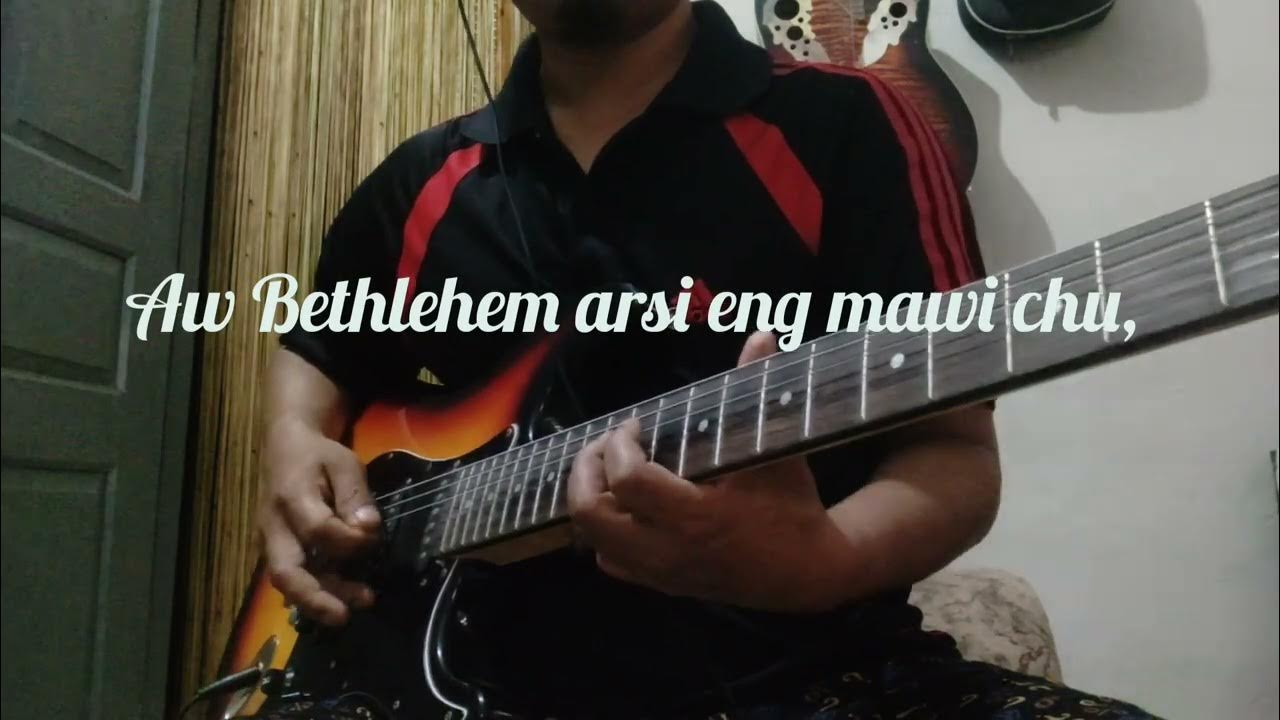 Bethlehem Arsi chu alo eng (KHB-122) Guitar Cover |#guitarcover #lyrics - YouTube