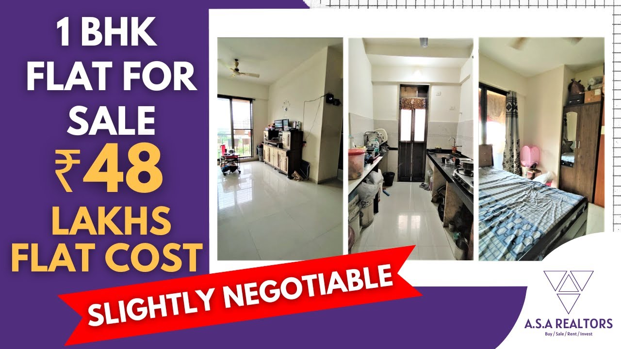 1 BHK at 48 Lakhs with Master Bedroom available for SALE in Sukoon ...