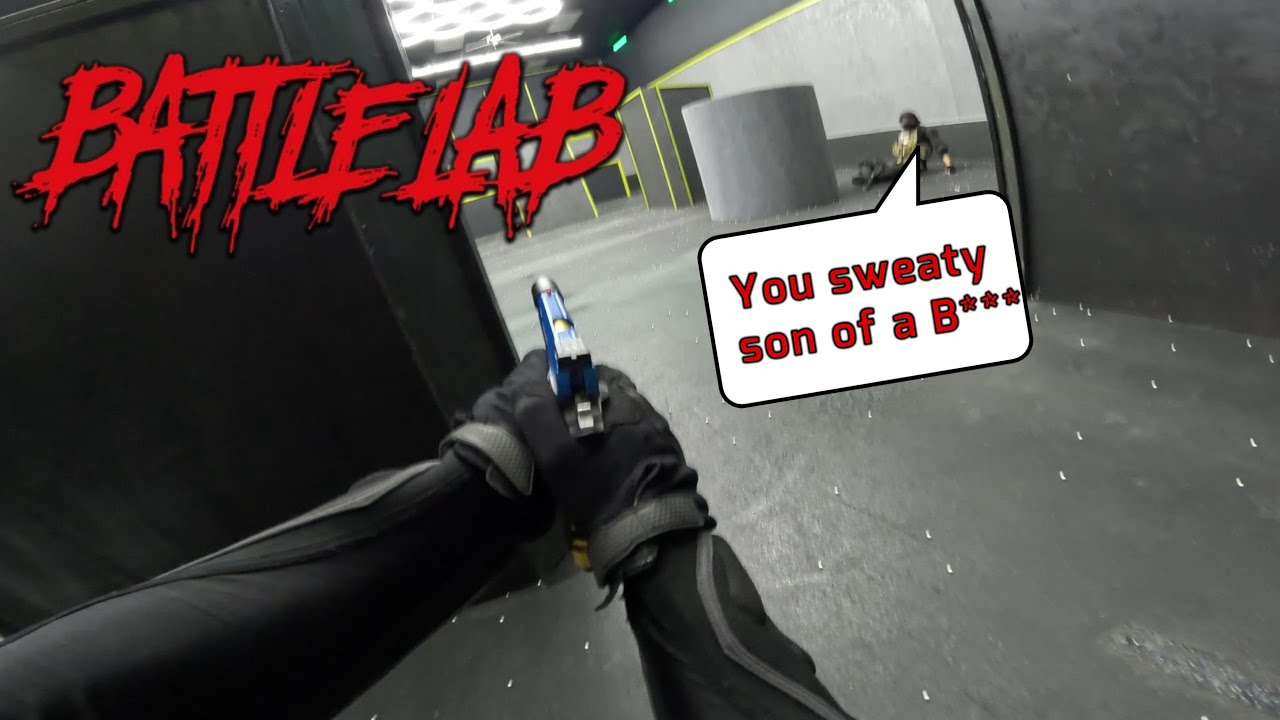 Airsoft Pistol and shotguns slap (Battle Lab Las Vegas) - YouTube