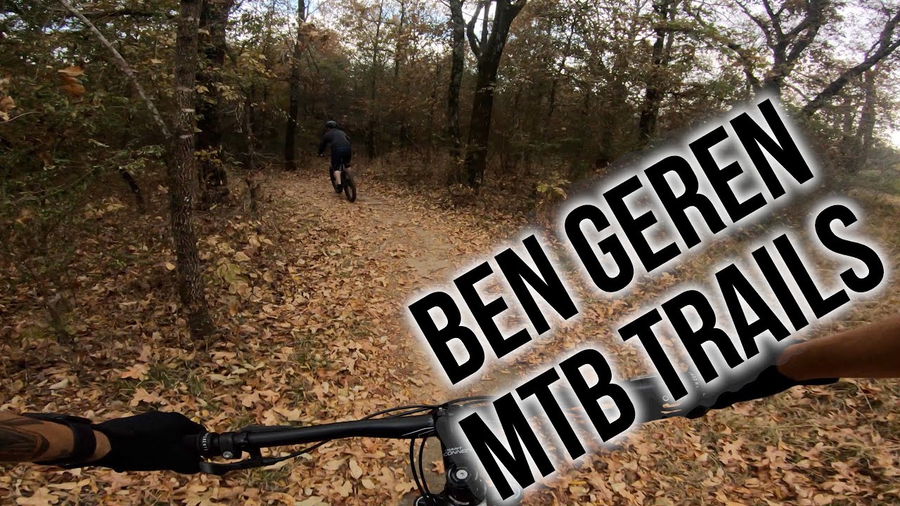 Hitting some Ben Geren Mountain Bike Trails - YouTube