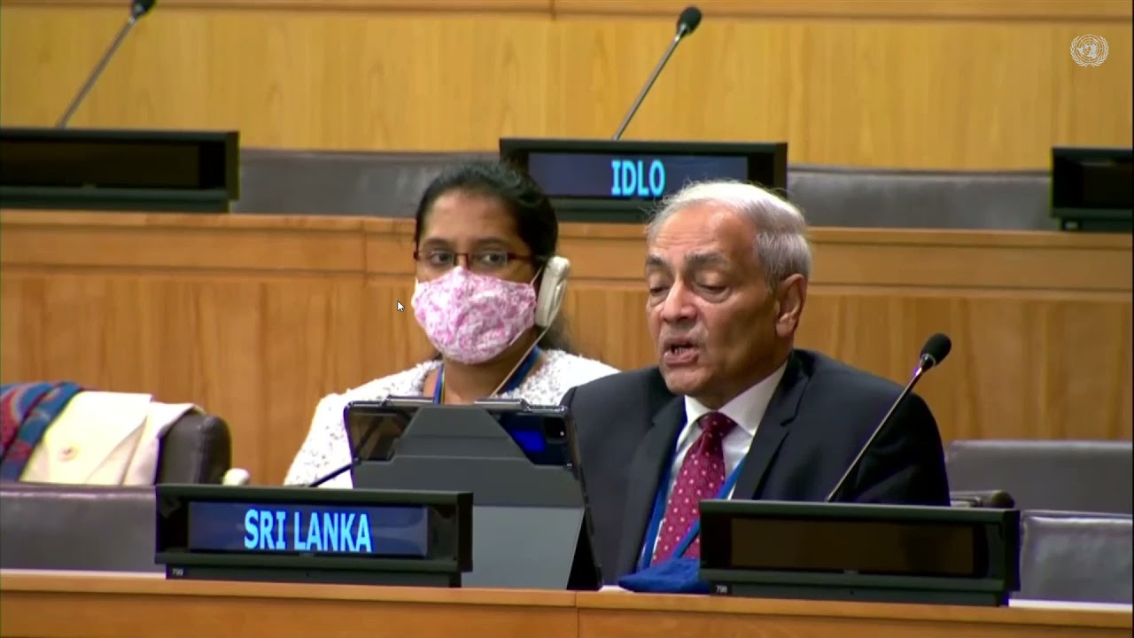 Statement by Ambassador Mohan Pieris, Permanent Representative of Sri ...