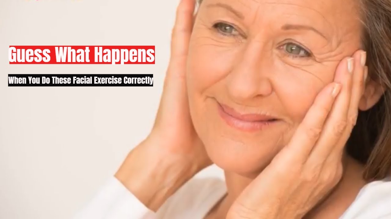 5 Facial Toning Exercises for Women at Home - YouTube