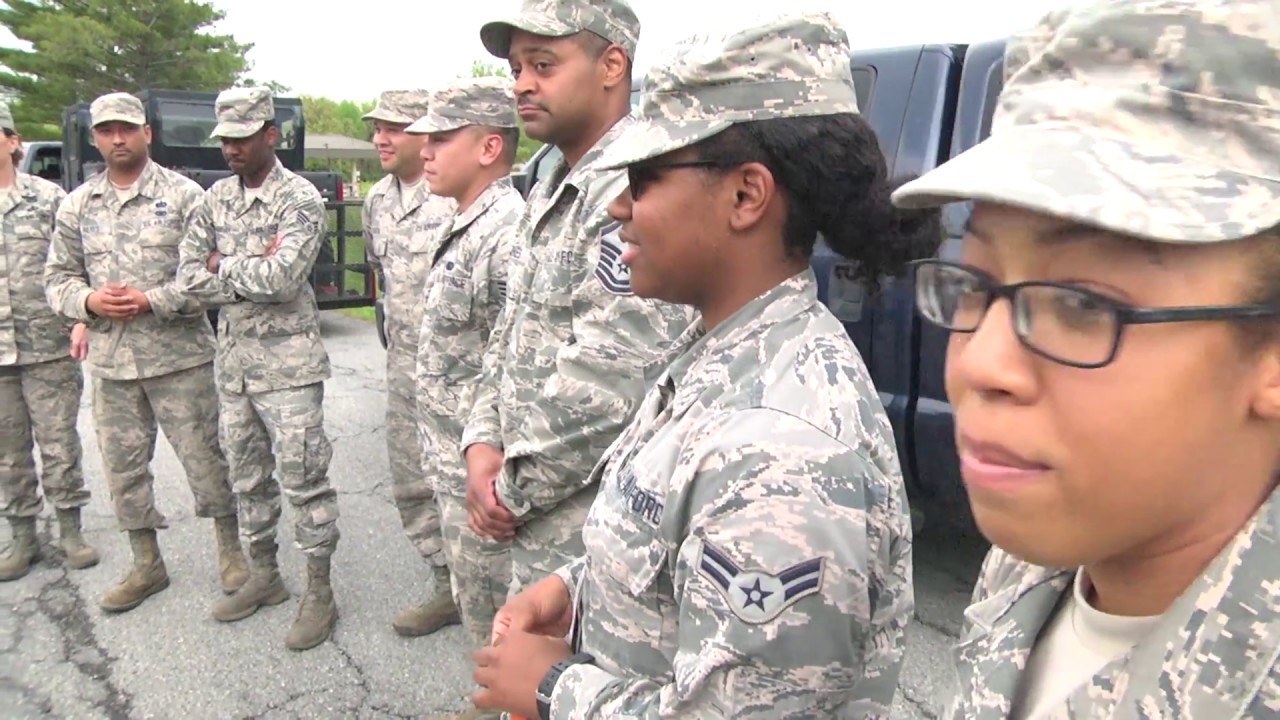 113th FSS returns from Camp Pendleton, Va. - YouTube