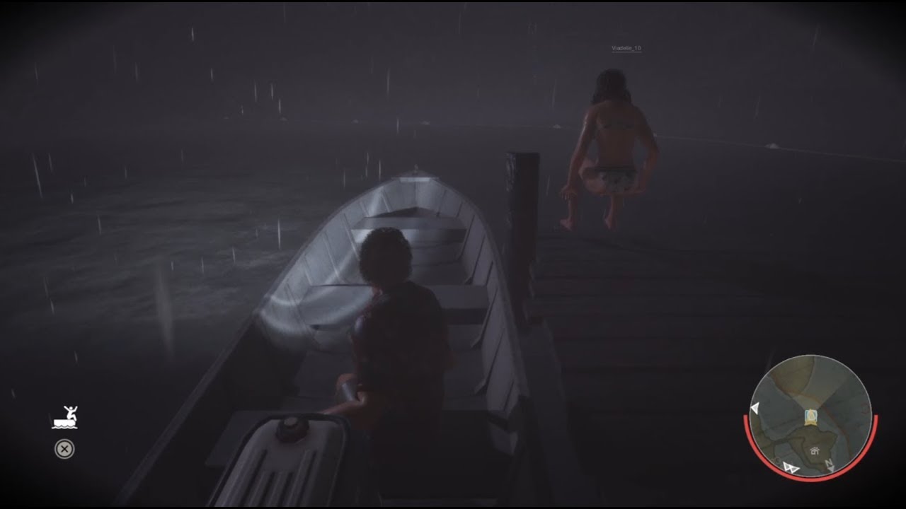 Friday the 13th Game Eric LaChappa Boat Escape with Jenny Myers Jarvis ...