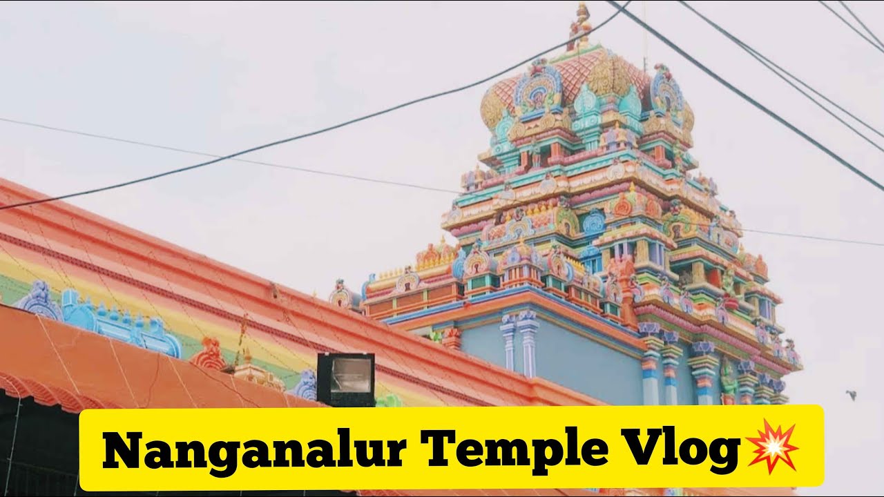 Nanganallur Anjaneyar Temple | After Kudamuzhaku visit | Short Vlog ...