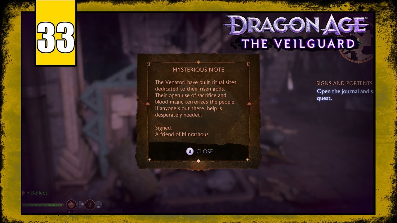 Dragon Age: The Veilguard - Part 33 - Rituals For The Risen | Dwarf ...