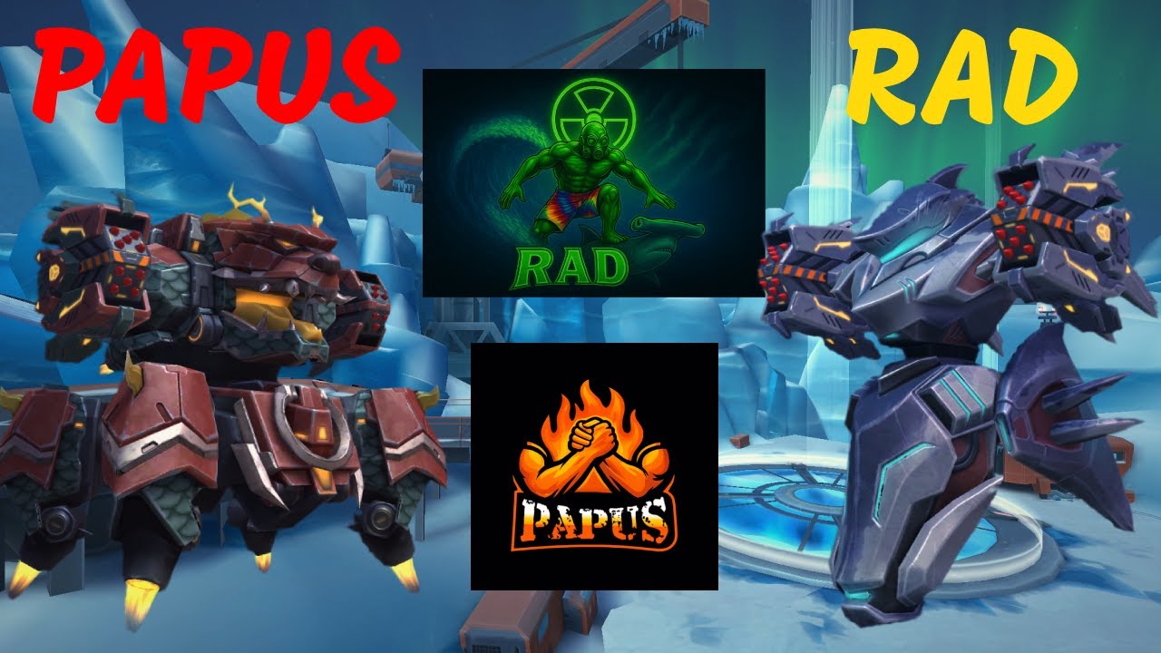 LOS PAPUS VS RAD | MAC 3 | ROUND OF 16 | MICRO ON | MECH ARENA - YouTube