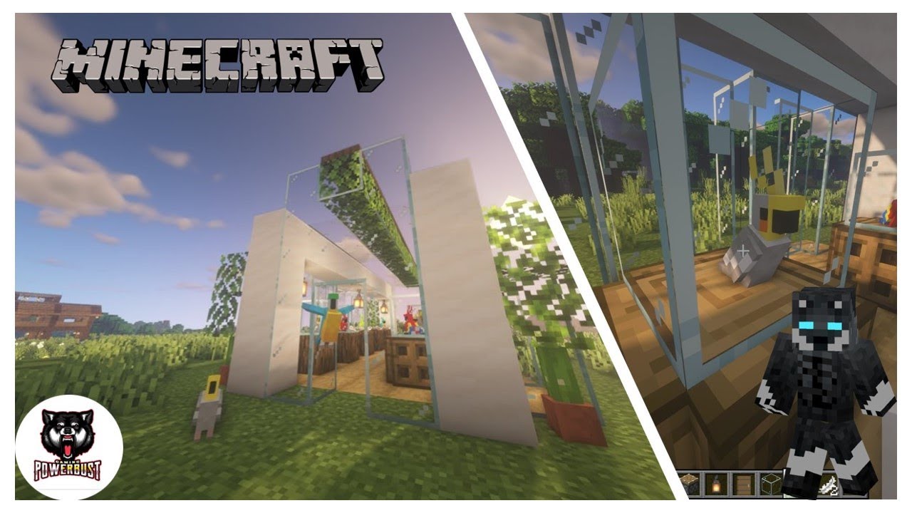 Minecraft Parrot House Build Tutorials - Minecraft How to Build - YouTube