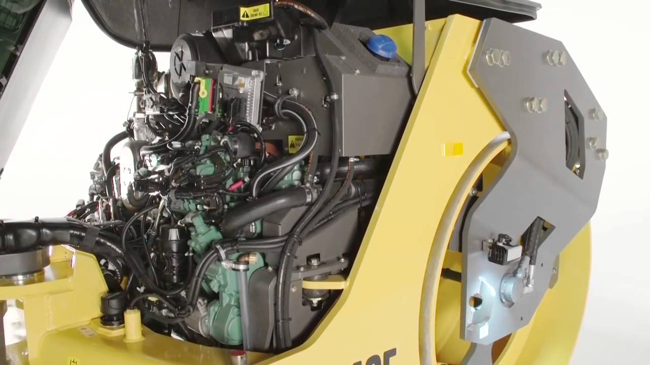 Volvo DD105 compactadores de asfalto-motor//Asphalt Compactor Engine ...