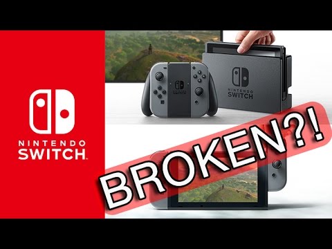 Nintendo Switch PAINFUL LAUNCH and what is BROKEN | 7 FAILS Nintendo ...