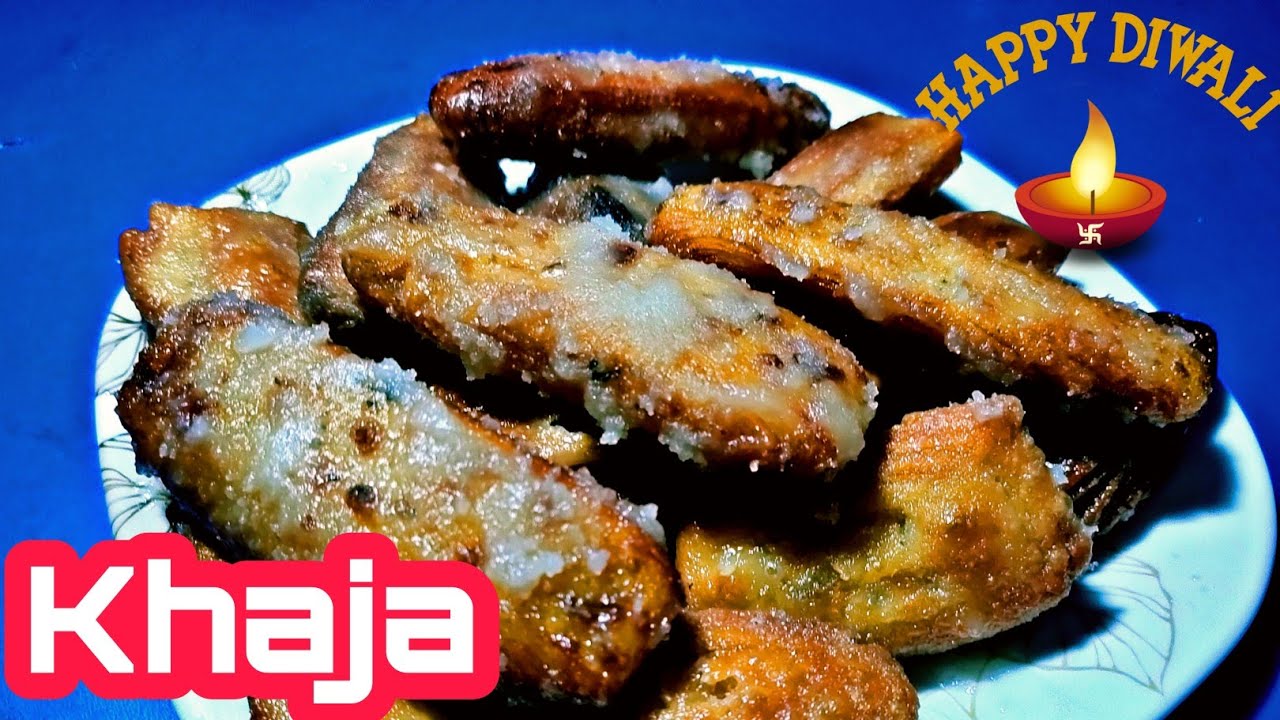 Khaja Recipe Homemade khaja Diwali special - YouTube