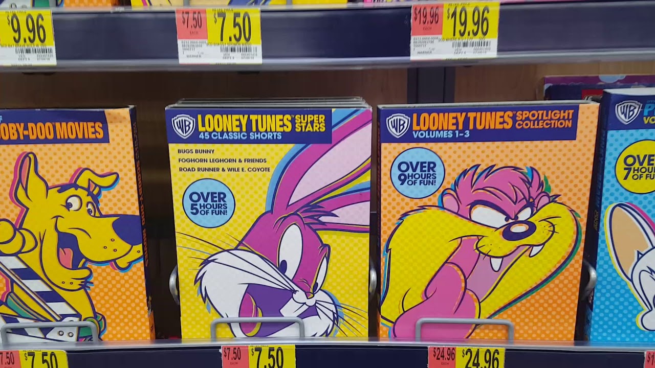 WB Cartoon Newly Packaged DVD Sets at Walmart - YouTube