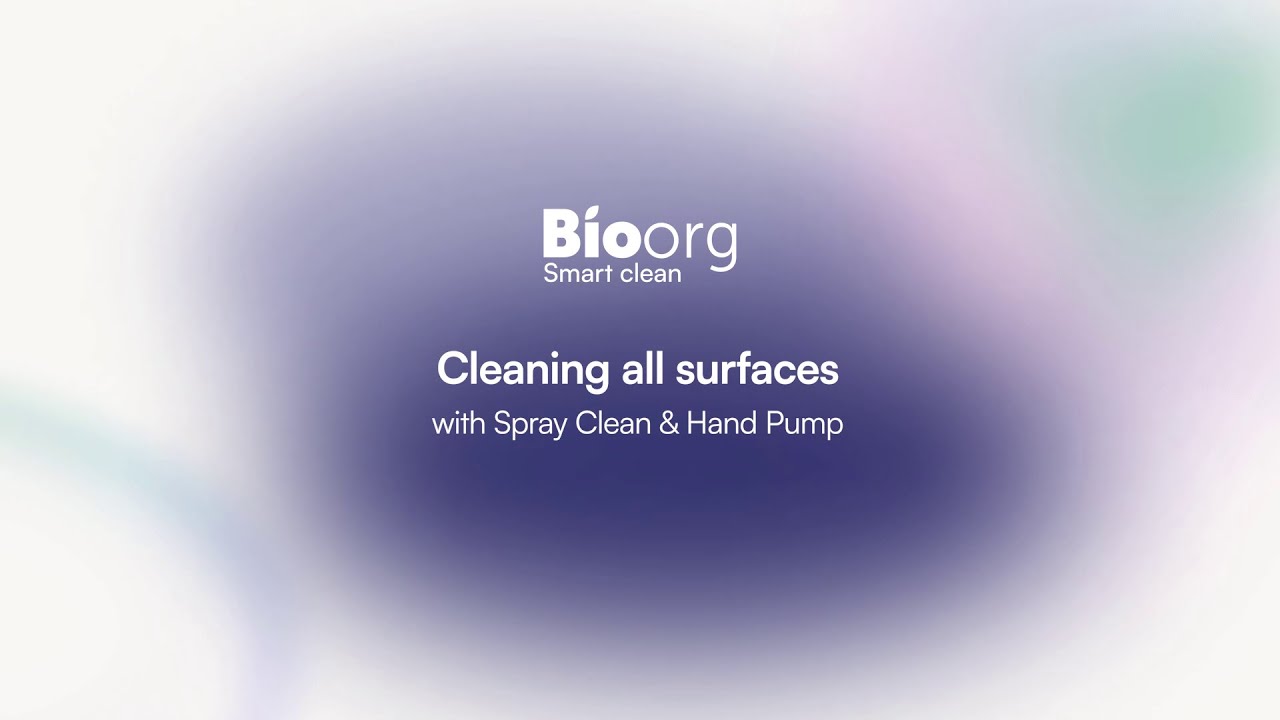 BioOrg | Cleaning all surfaces - YouTube