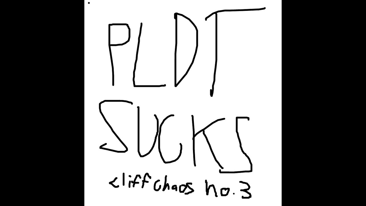 Cliff Chaos attempt 3 (I LOVE PLDT) - YouTube