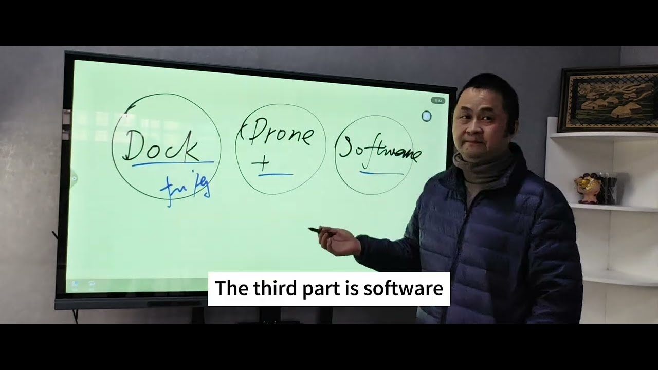 Custom ability of HEISHA drone docks - YouTube