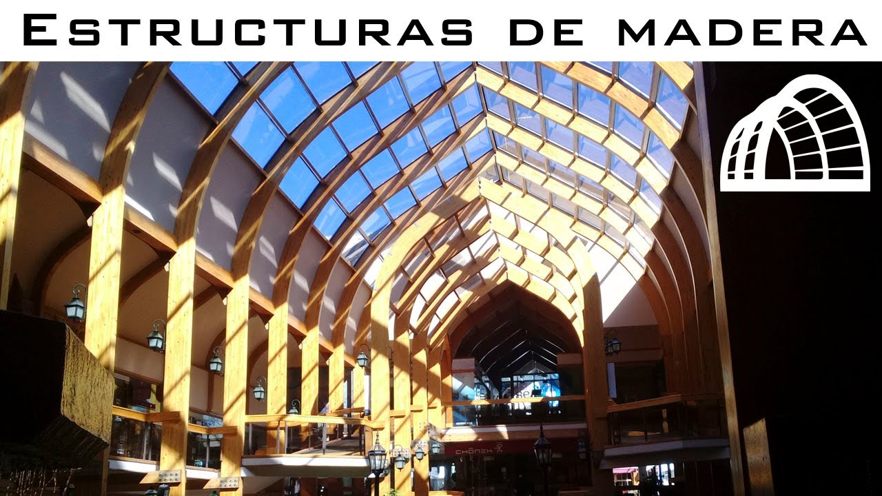 Estructuras de madera laminada encolada - YouTube