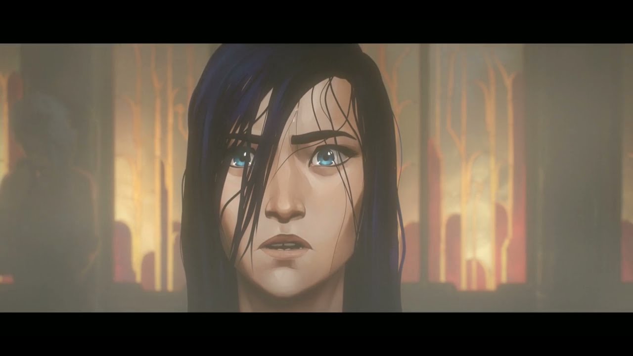 Caitlyn Bath Scene | Arcane - YouTube