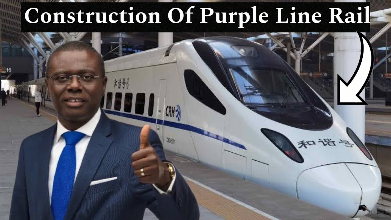 Construction Of Purple Line Rail To Connect Lagos And Ogun State Begins ...