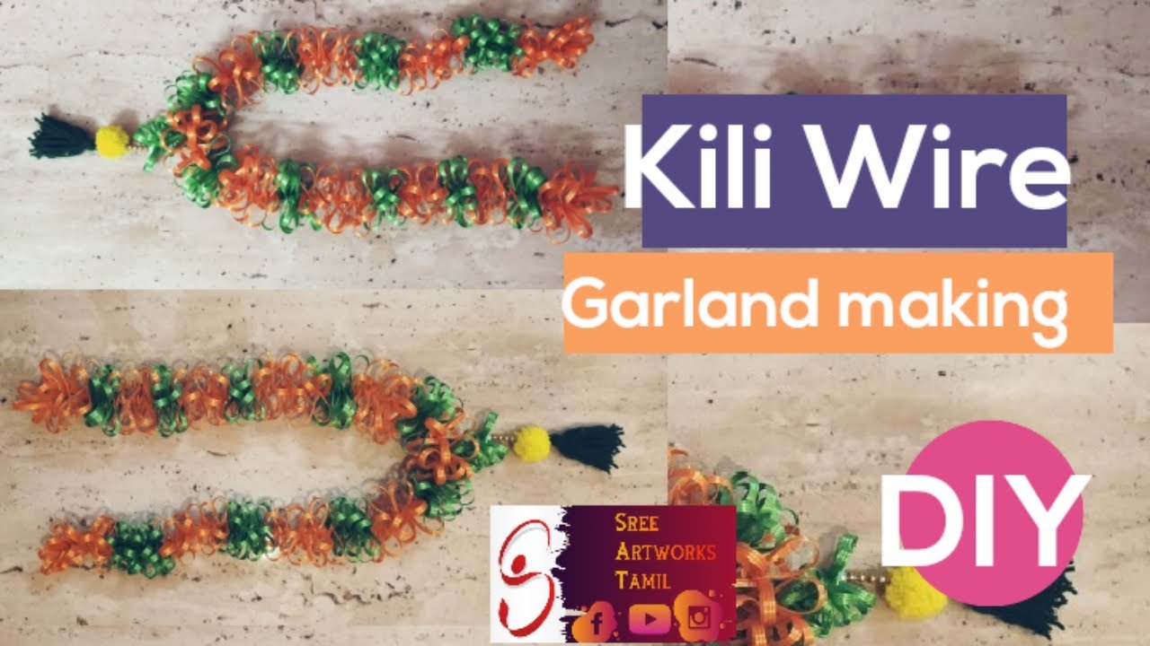 DIY|Kili wire craft|Fish wire craft|Garland|HandMadeCraft - YouTube