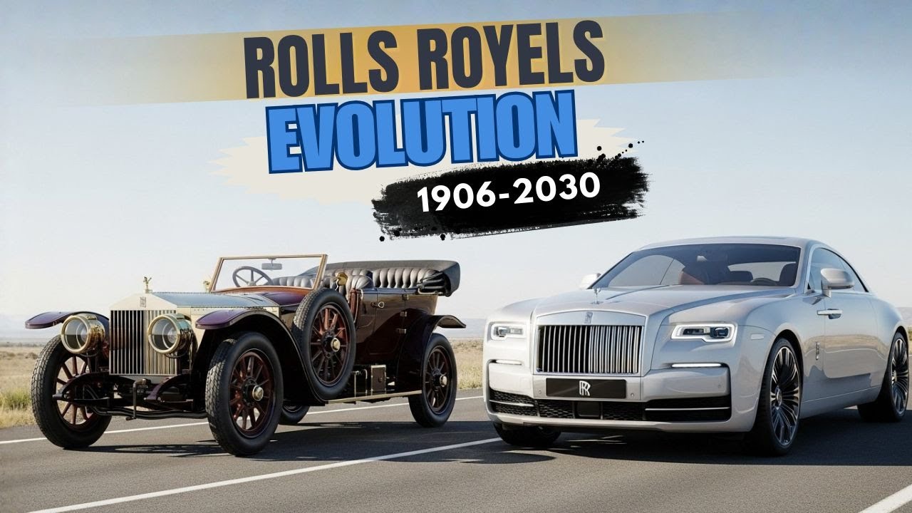 Rolls Royce Evolution 1906–2030 | 124 Years of Automotive ...