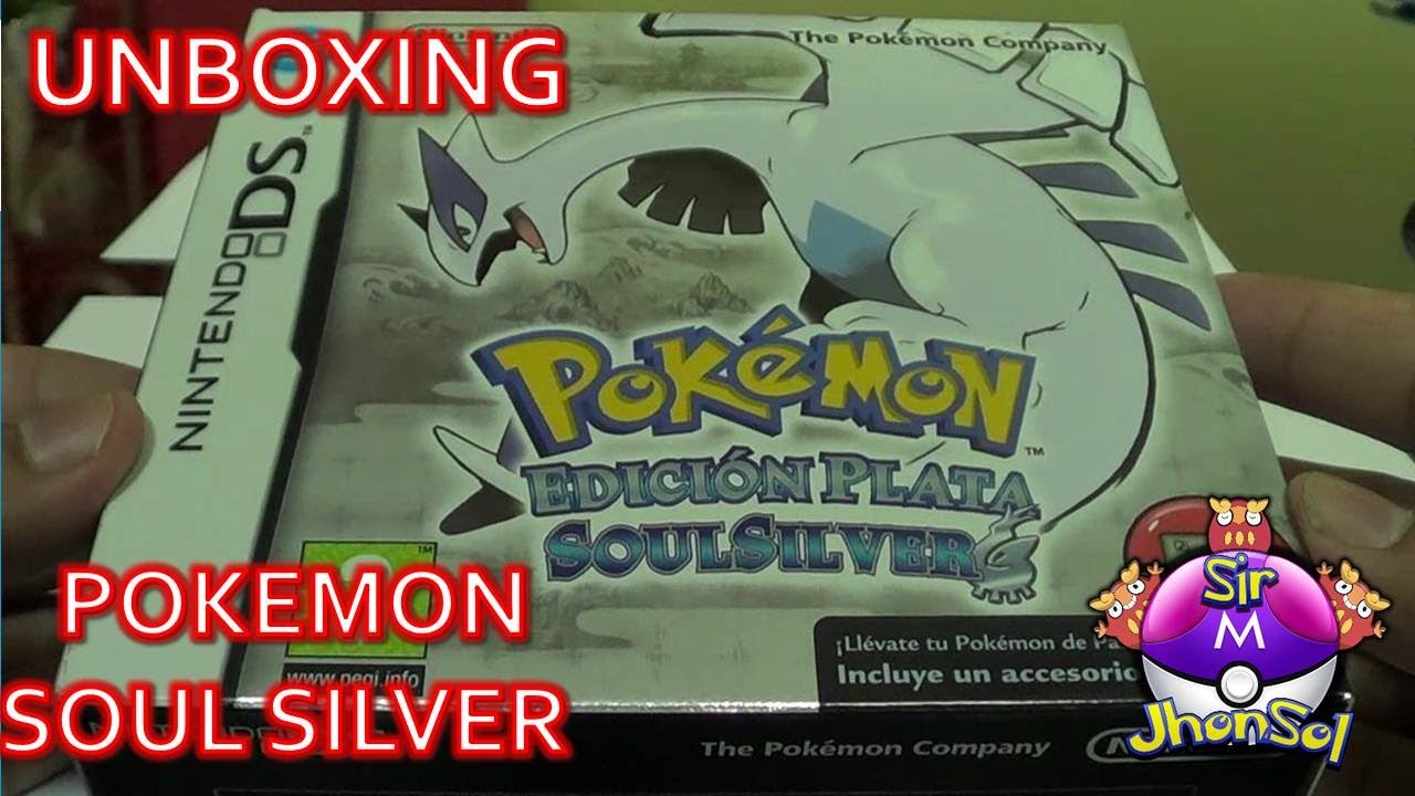Unboxing Pokemon Plata Soul Silver - Pokemon Soul Silver Version - YouTube