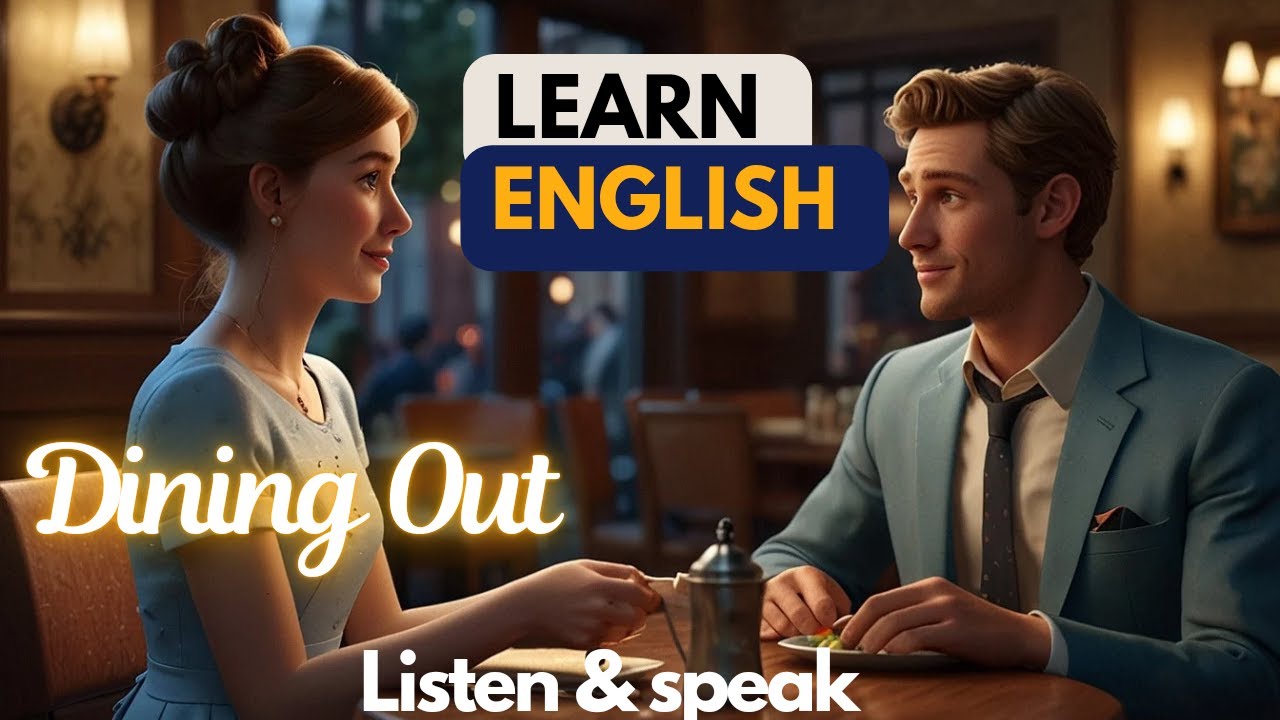 "Dining Out" | Ordering Food in English | Improve Your English ...