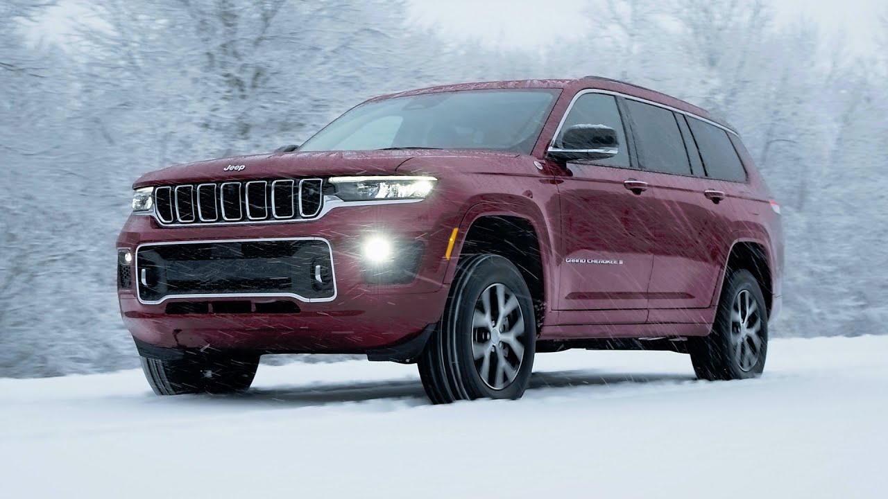 2021 Jeep® Grand Cherokee L Overland Snow Running Footage - YouTube