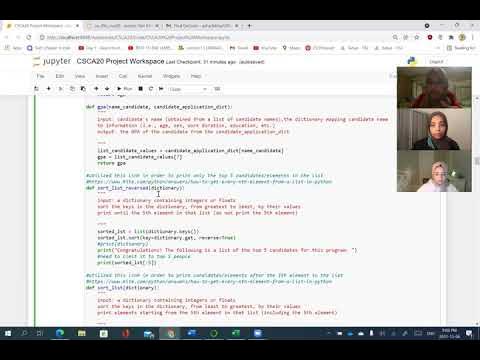 CSCA20 Project Demo - YouTube